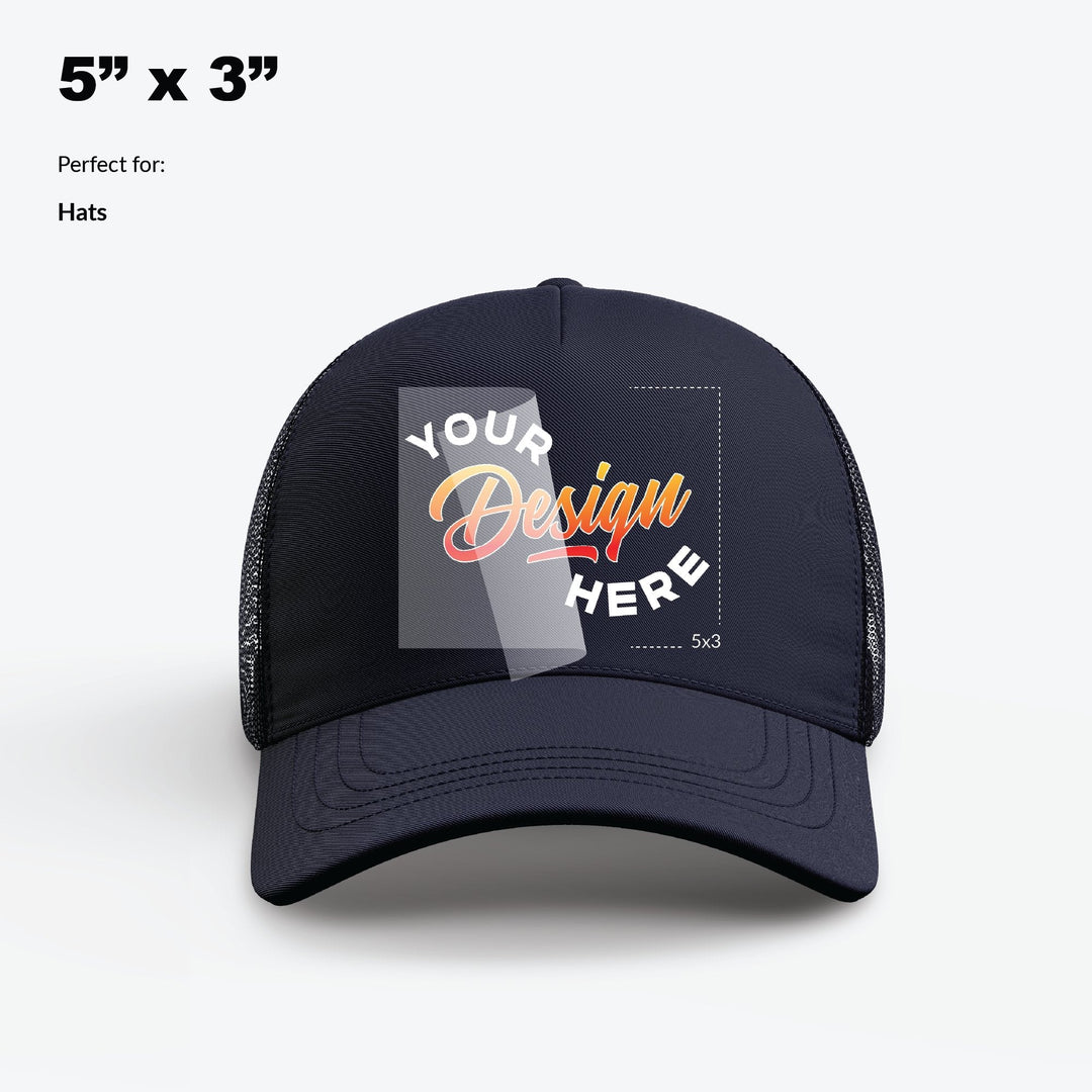 Custom DTF Transfers For Hats, Create Your Own Transfers For Hats ...